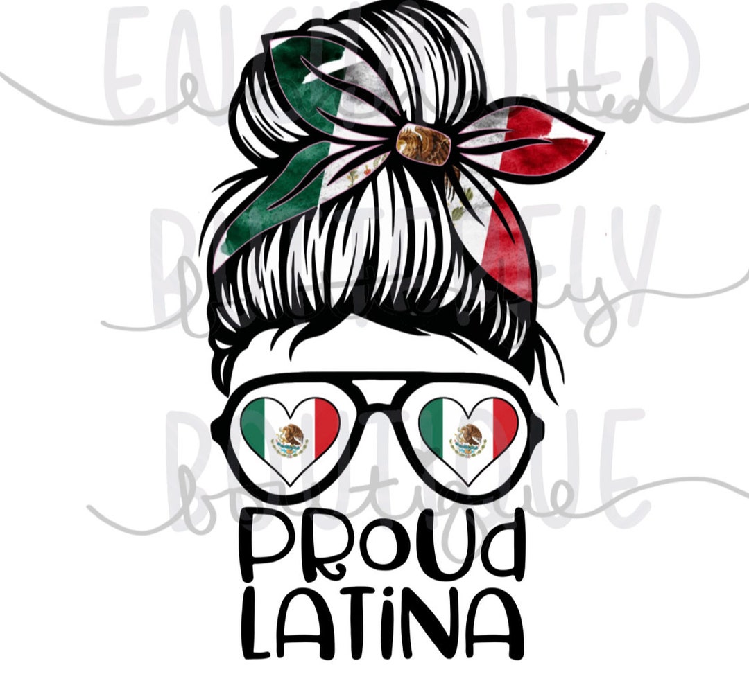 Mexico Proud Latina Pride Image for Sublimation Png - Etsy