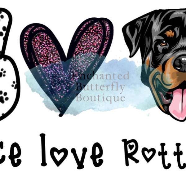 Rottweiler Art - Etsy