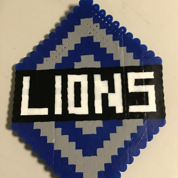 Perler Bead Lion - Etsy