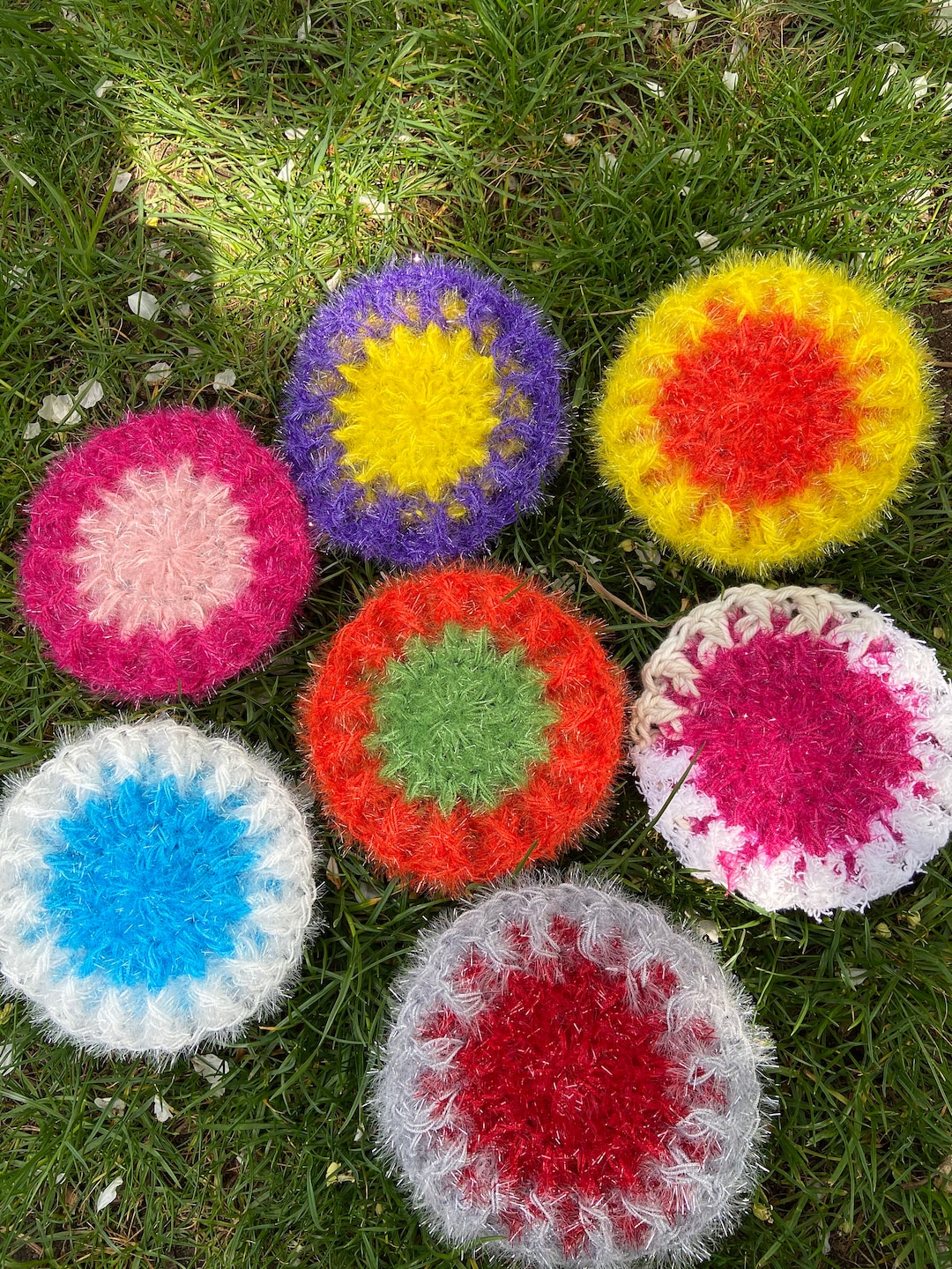 Large Dish Scrubbies (set of 2) - Etsy