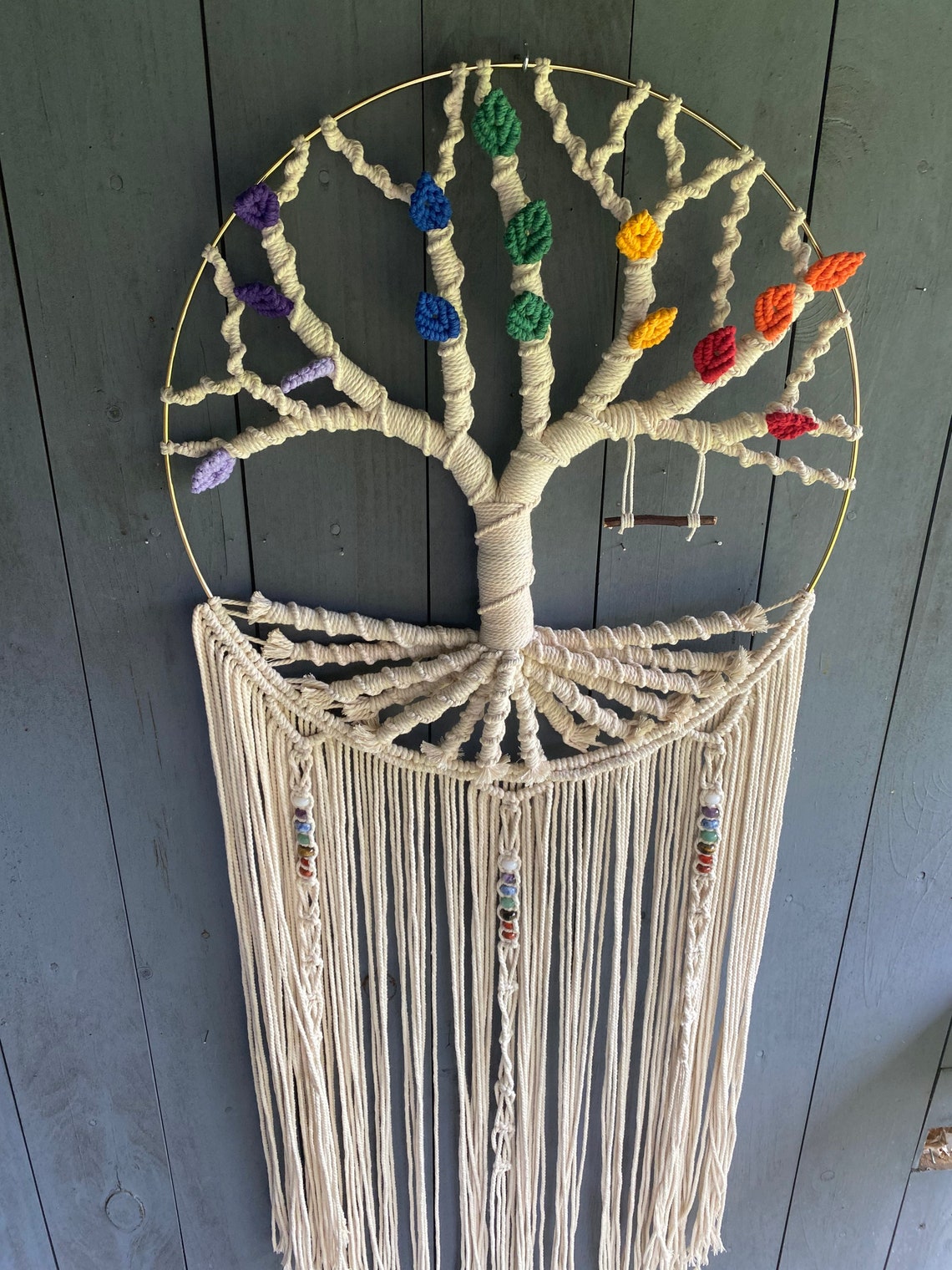 Custom Designed Macrame Tree of Life - Etsy