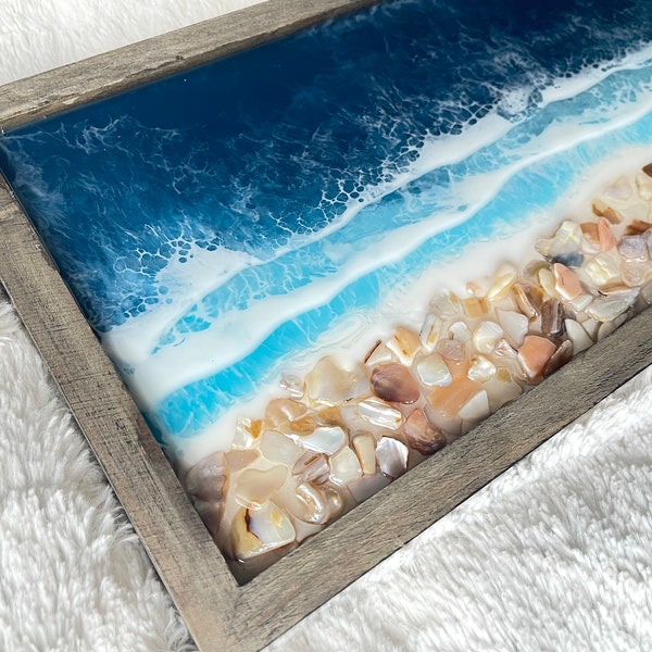 Beach Resin Art - Etsy