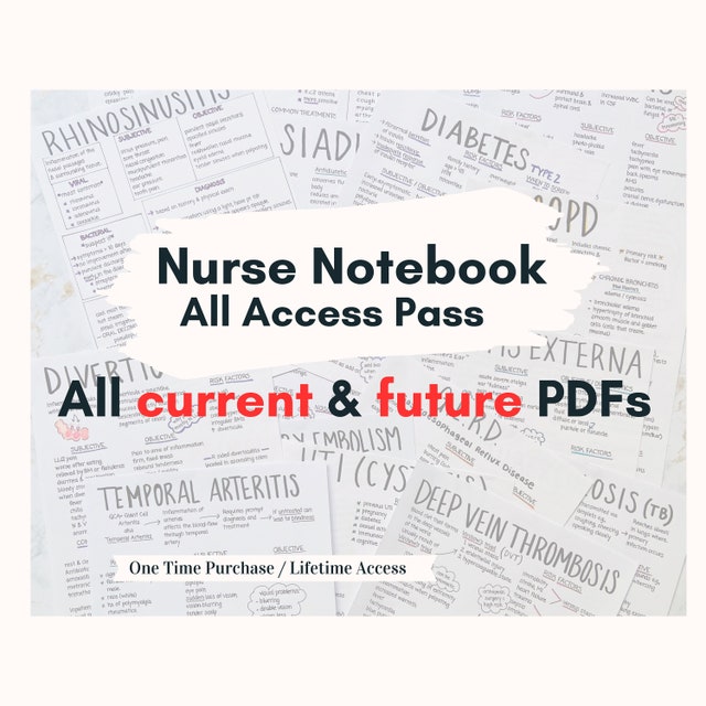 NurseNotebook - Etsy
