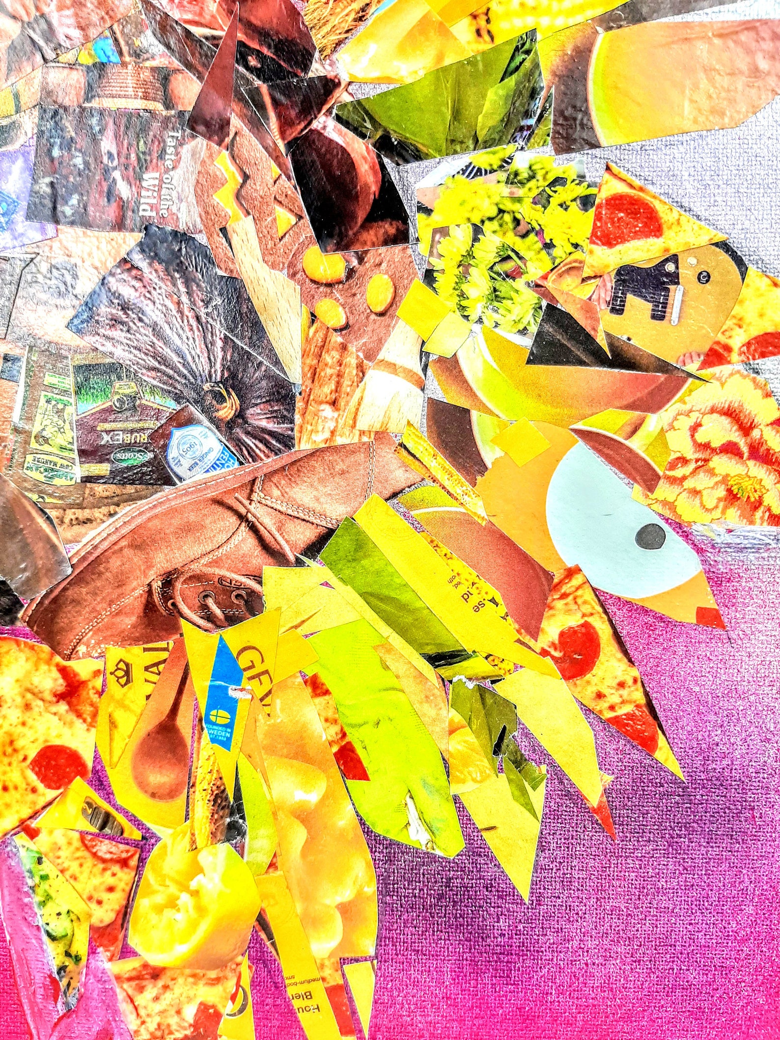 Sunflower Magazine-acrylic on Canvas-flowers Are NOT Included - Etsy