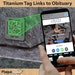 Customized Titanium Memorial QR Obituary Tags - Etsy