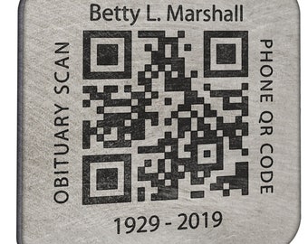 Tombstone Qr Code - Etsy