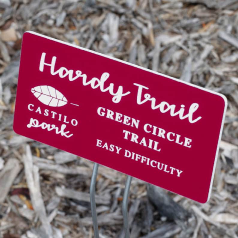 Plastic Garden Signs - Can Be Used to Label Plants, Flowers and Produce ...