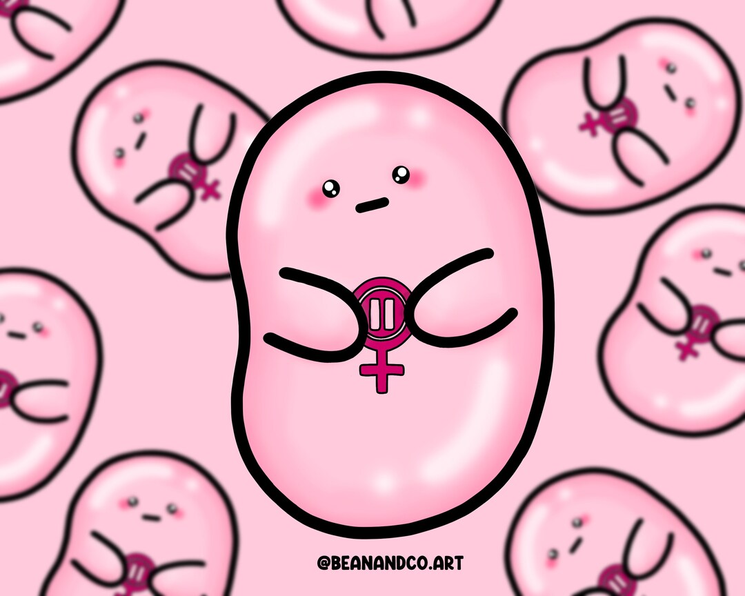 Menopause Awareness Bean Sticker- 5cm Gloss Sticker - Etsy