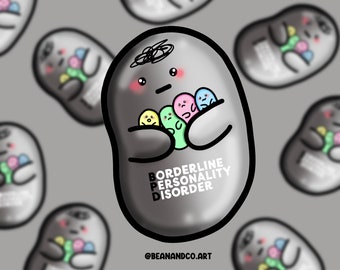 BPD Sticker DBT Skills BPD Warrior Borderline Gift - Etsy