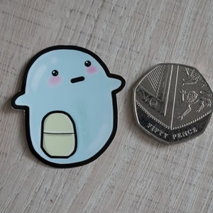 Stoma/ileostomy Bean Sticker- 5cm Gloss Sticker- Chronic Illness ...