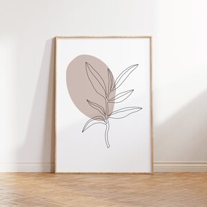 Minimalist Boho Digital Poster Prints, Set of 2. - Etsy