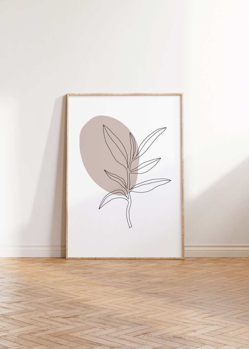 Minimalist Boho Digital Poster Prints, Set of 2. - Etsy