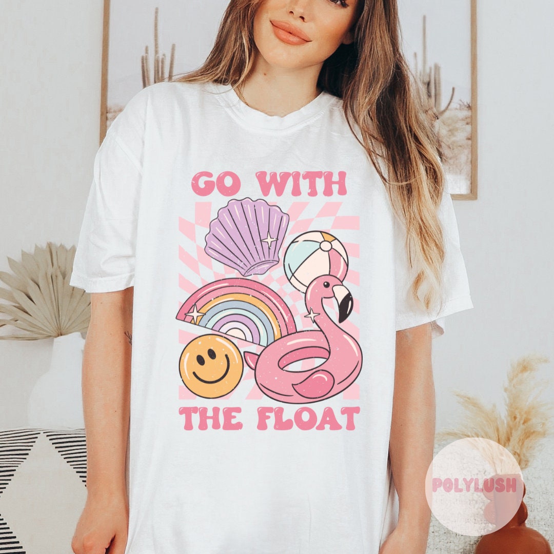 Go With the Float DTF Transfer, Ready to Press, Heat Transfer, Cute Dtf ...