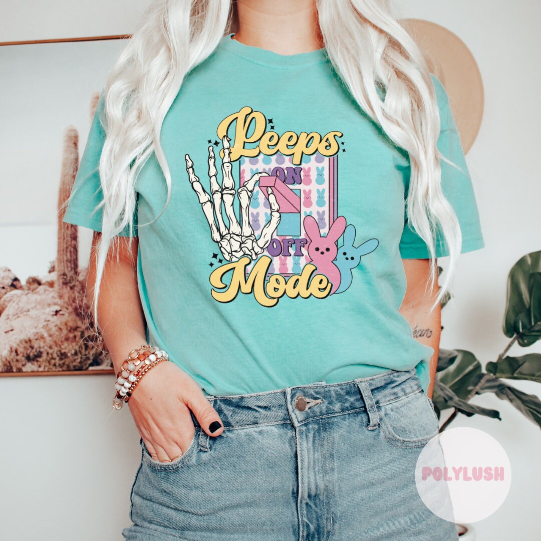 Peeps Mode DTF Transfer, Ready to Press, Heat Transfer, Cute Dtf ...