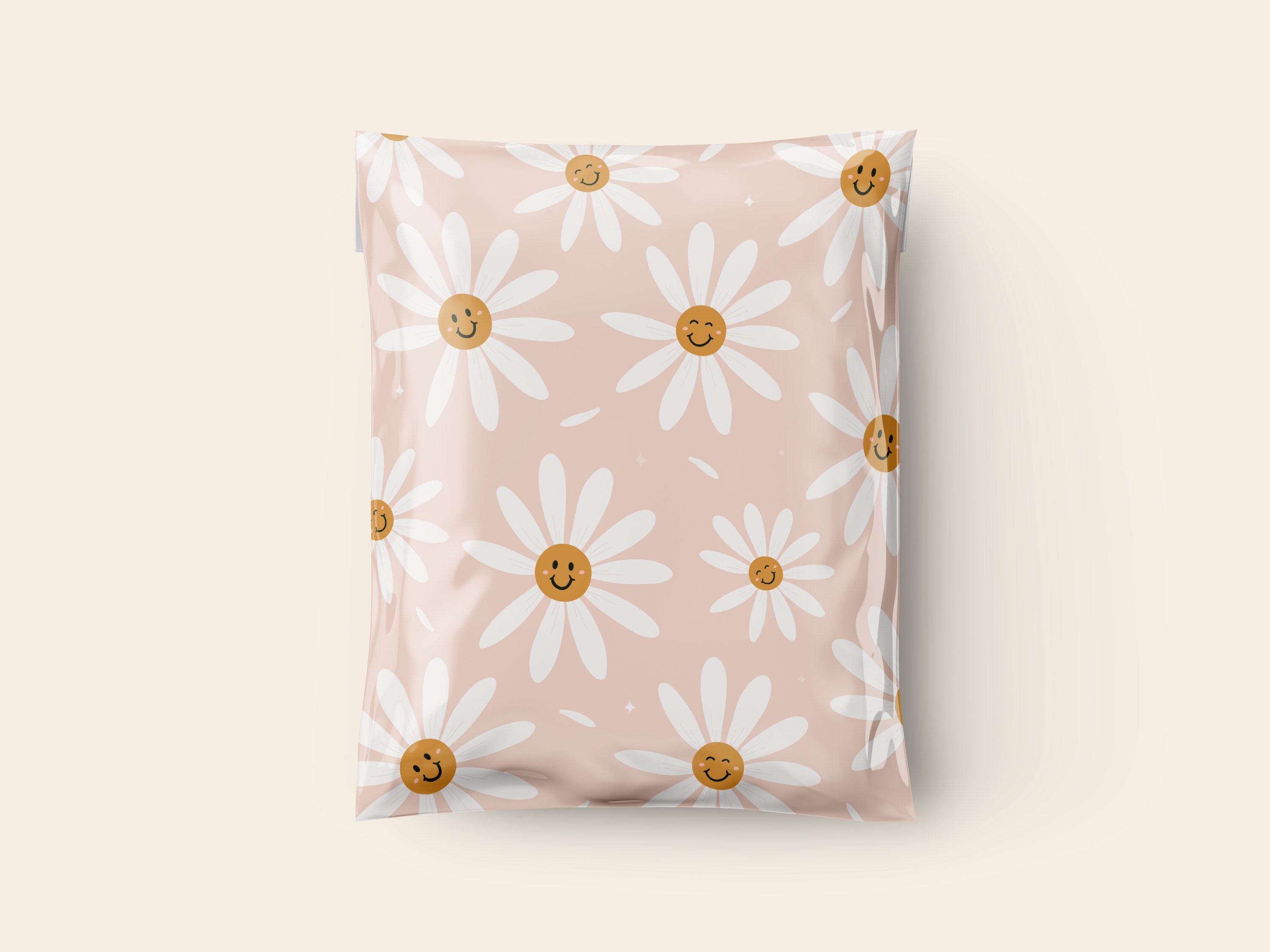 Large Oh Happy Day Reusable Bag Foldable Shopping Bag Daisy - Etsy