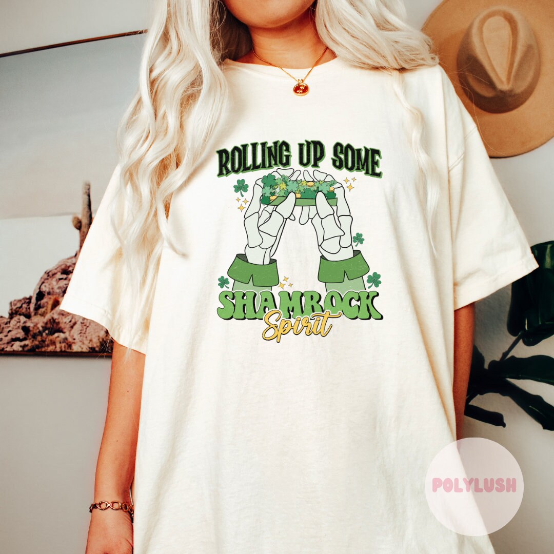 Rolling up Some Shamrock Spirit DTF Transfer, Ready to Press, Heat ...