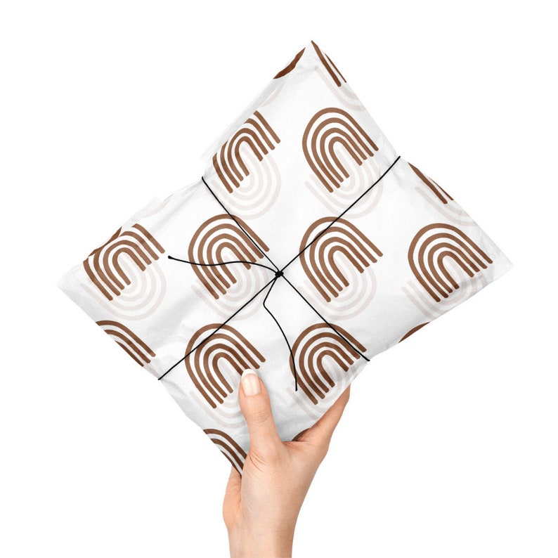Rust Rainbow Tissue Paper Gift Wrapping Paper Cute Craft - Etsy