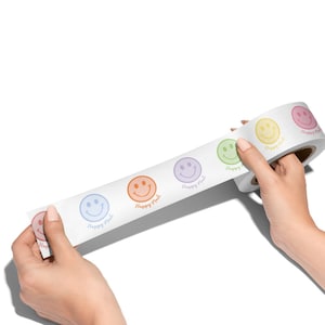 Cute Kraft Paper Tape, Frutti Smiles Design (self Adhesive, Recyclable ...