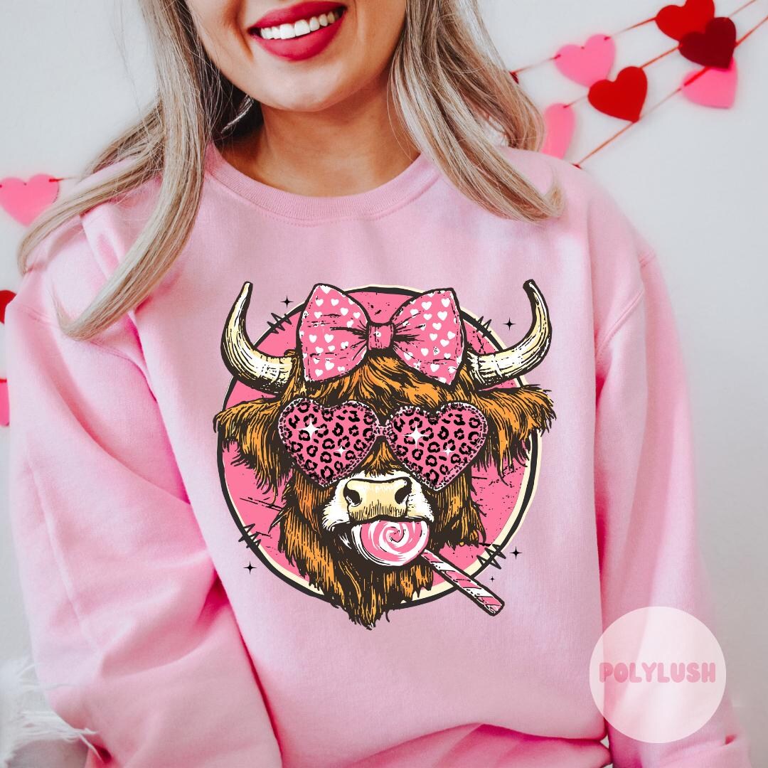 MOO Bow DTF Transfer, Ready to Press, Heat Transfer, Cute Dtf Transfer ...