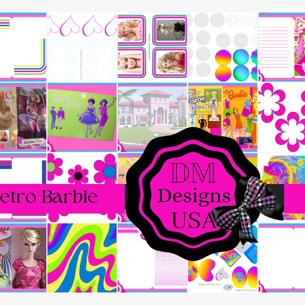 Barbie Scrapbook Kit - Etsy