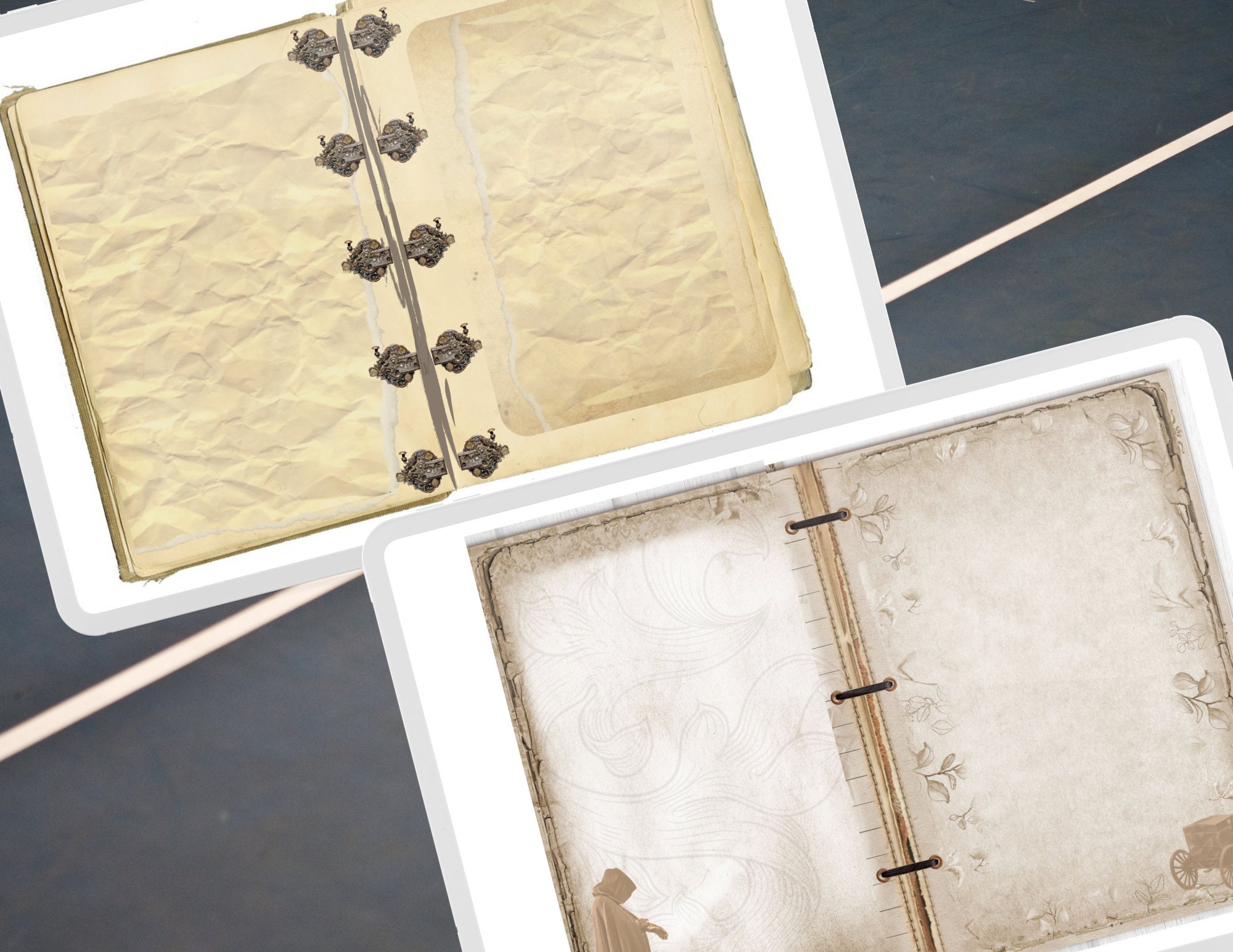 Wizarding World School Junk Journal Kit 22 Pages of Magic, Digital ...