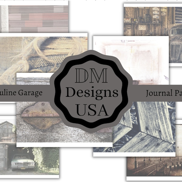 Garage Journal - Etsy