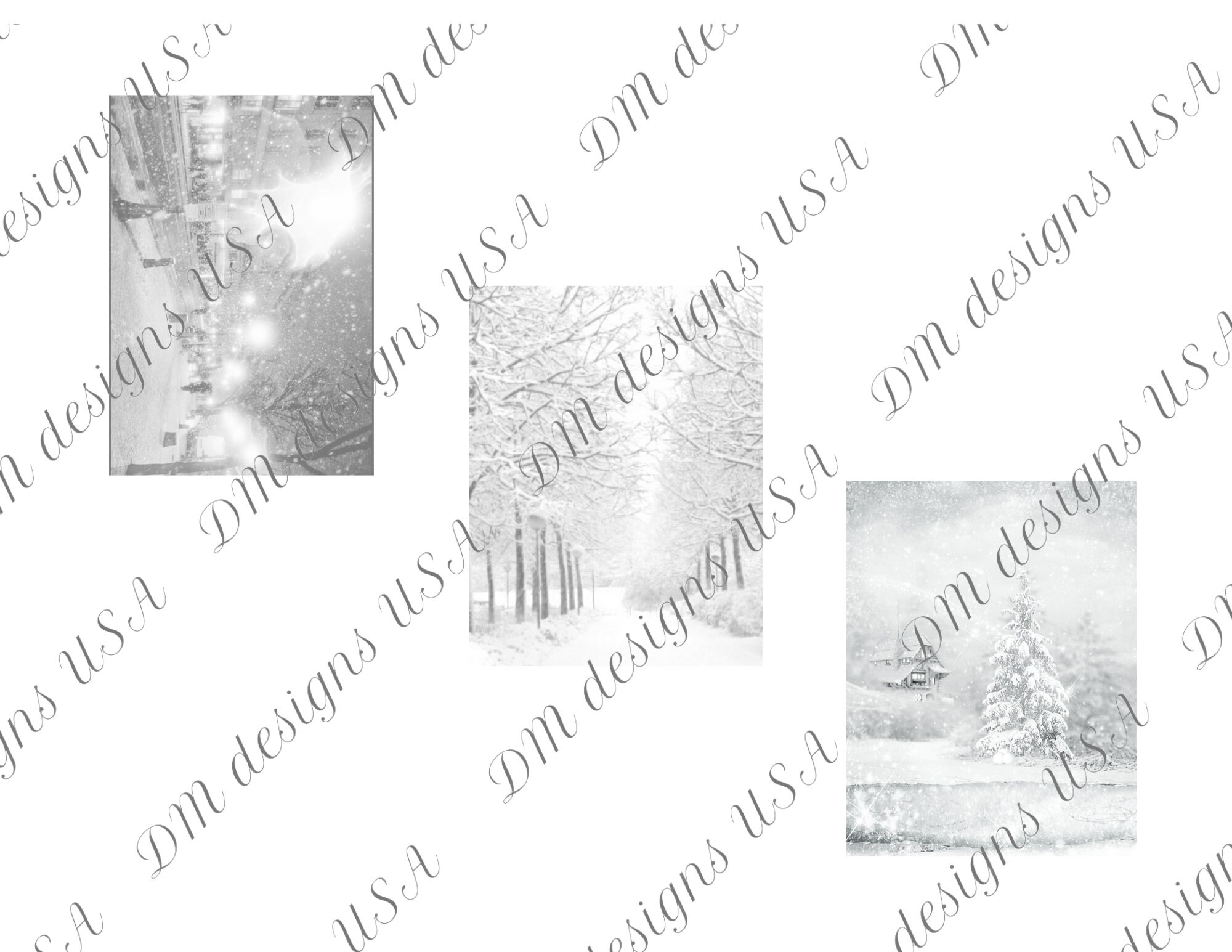 Black and White Christmas Digital Paper, Pattern, Black White ...