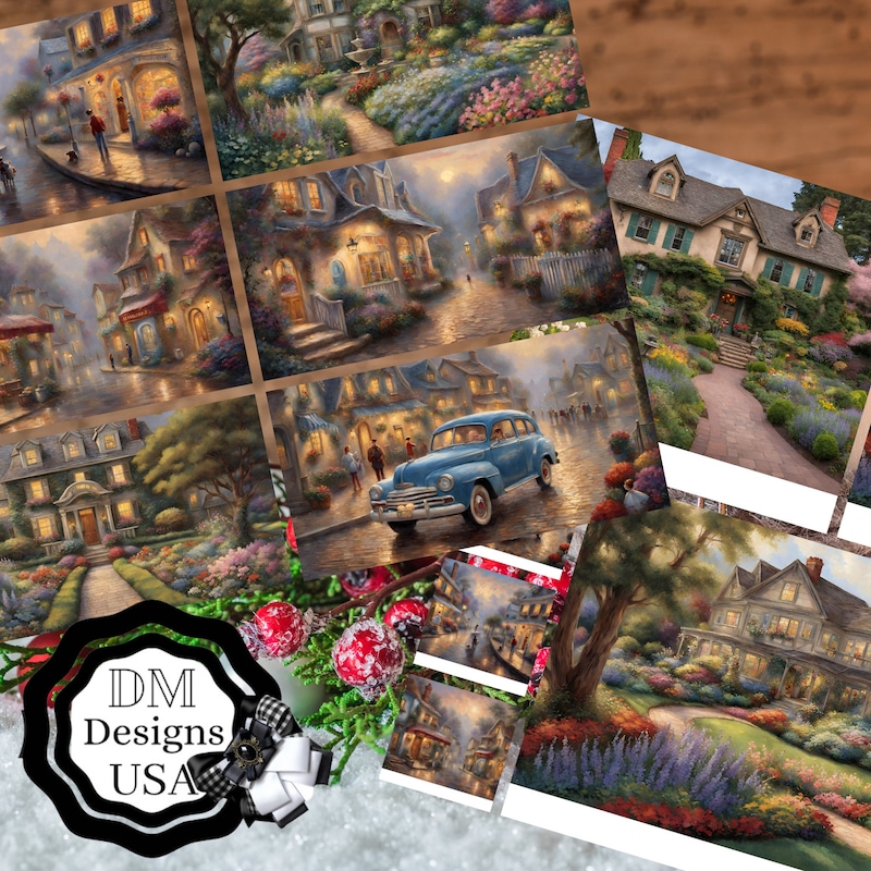 Art Prints Thomas Kinkade - Etsy