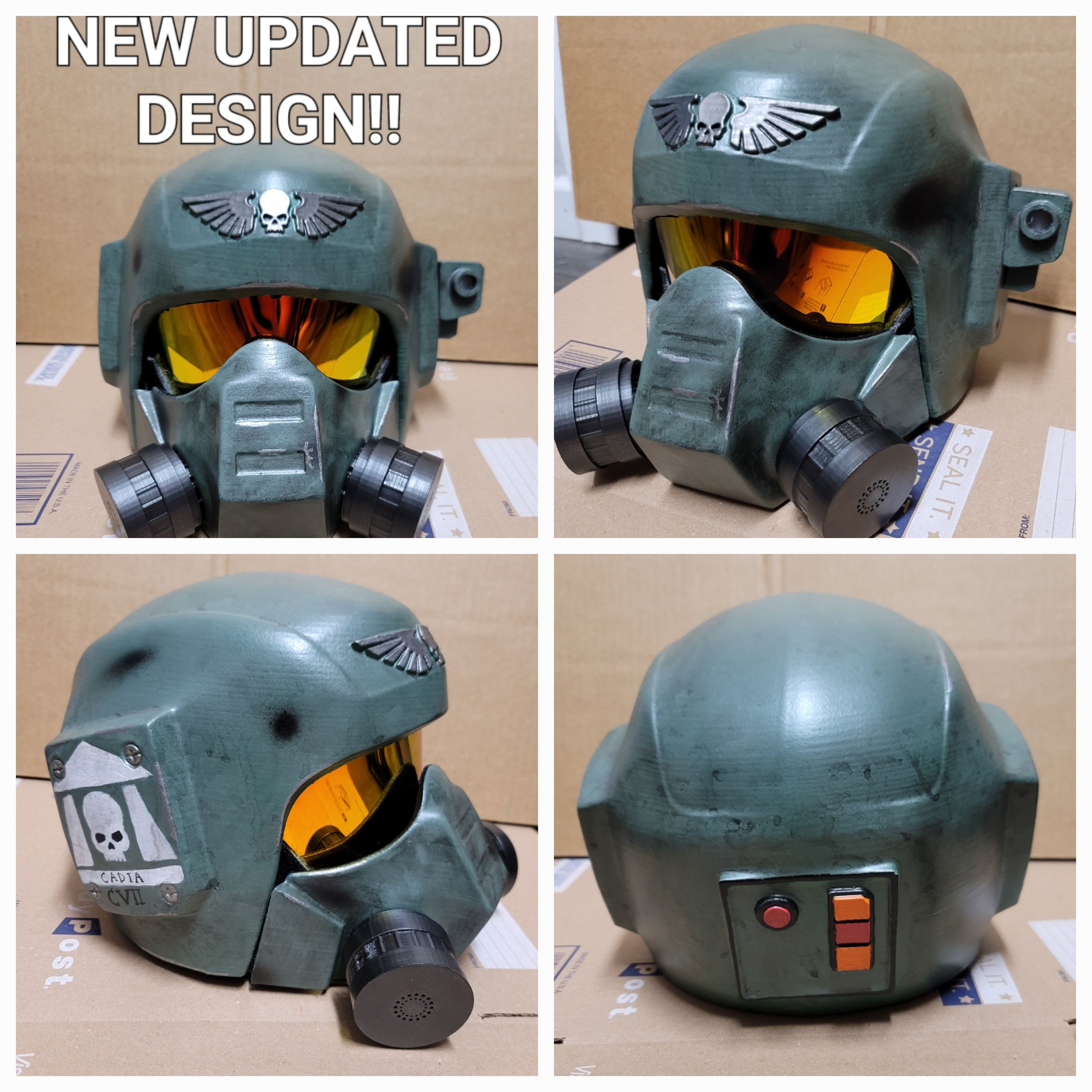 Warhammer 40k Guardsman Helmet - Etsy