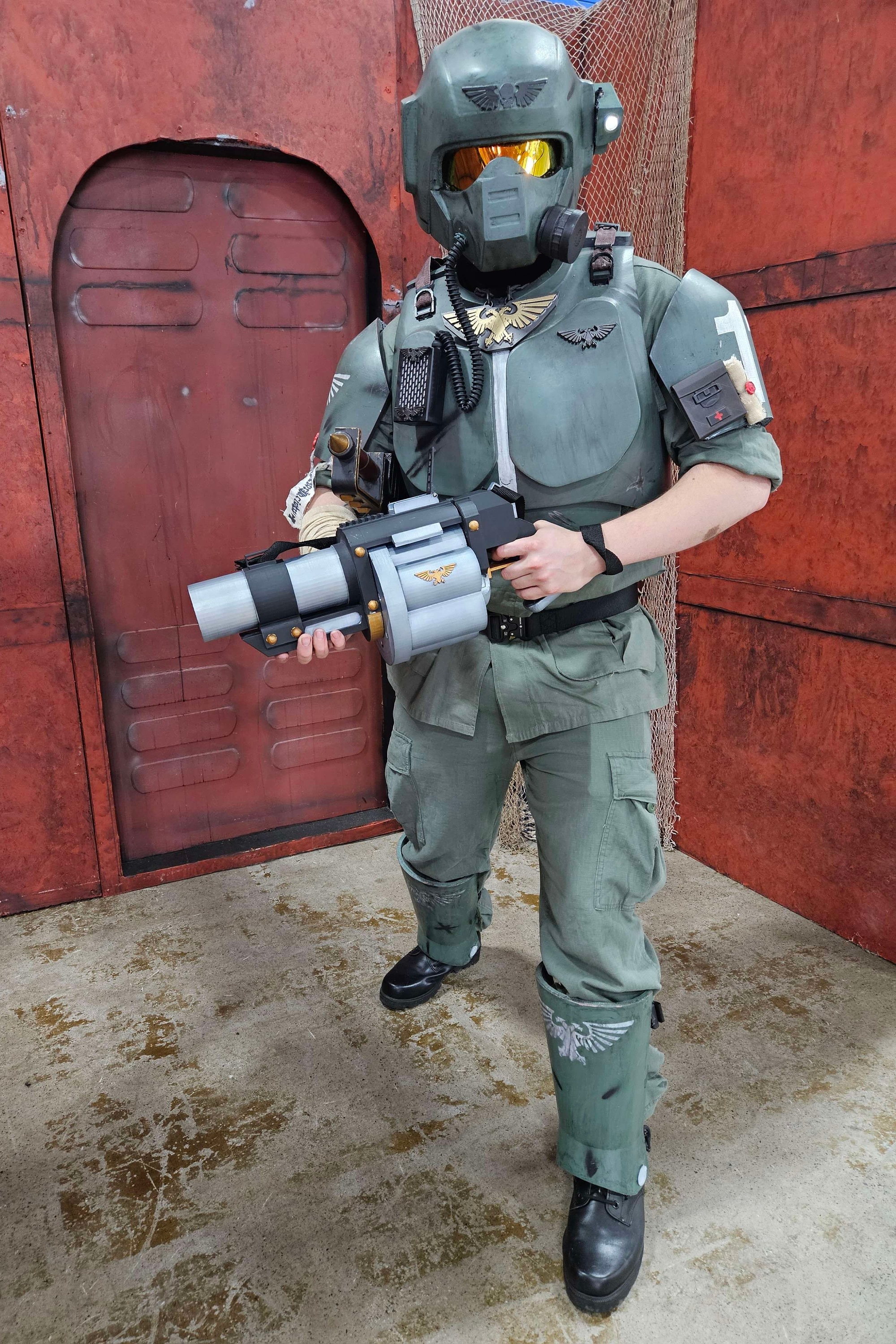 Warhammer 40k Guardsman Cosplay - Etsy
