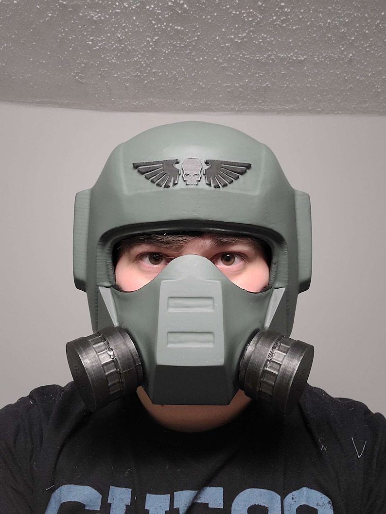 Warhammer 40k Guardsman Helmet - Etsy