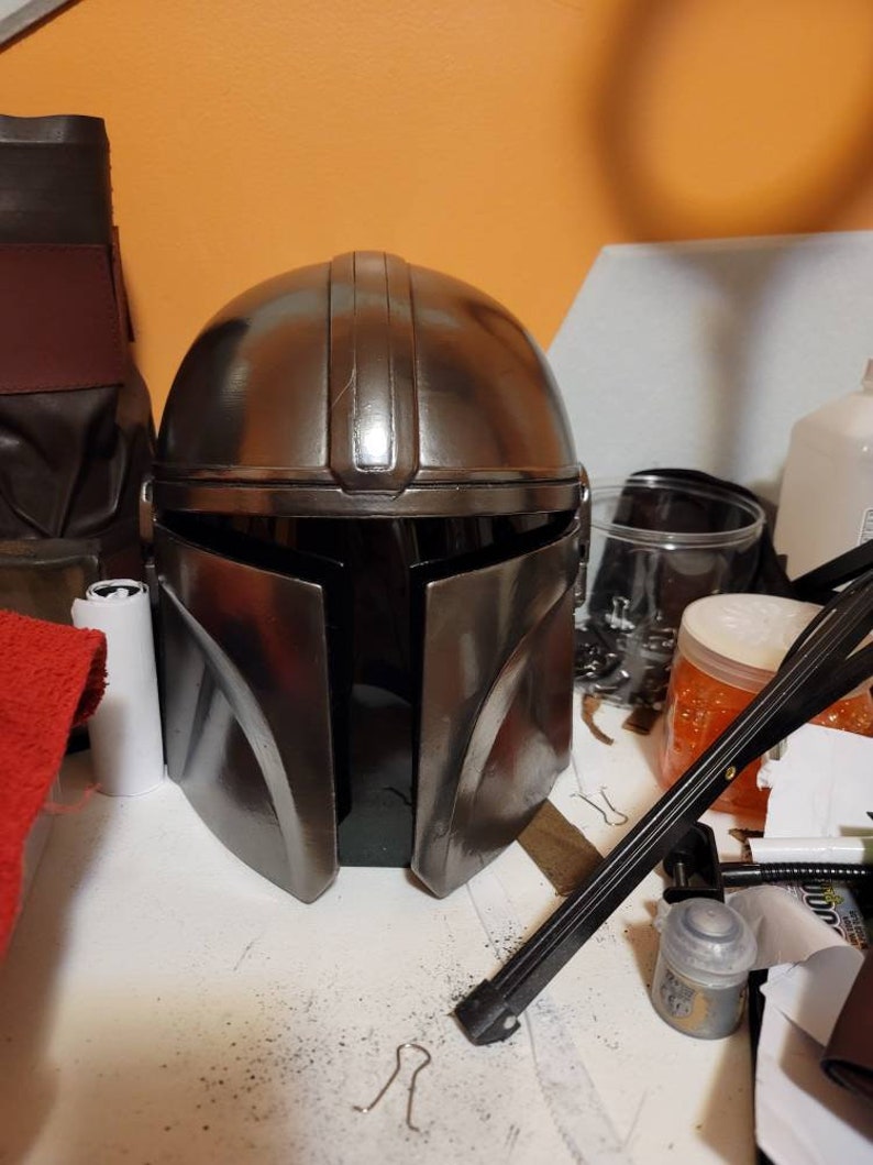 Custom Mandolorian Helmet - Etsy
