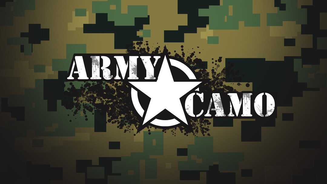 Army Camo STREAM PACK - Army Animated Package - Camouflage - Twitch ...
