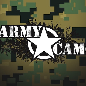 Army Camo STREAM PACK - Army Animated Package - Camouflage - Twitch ...