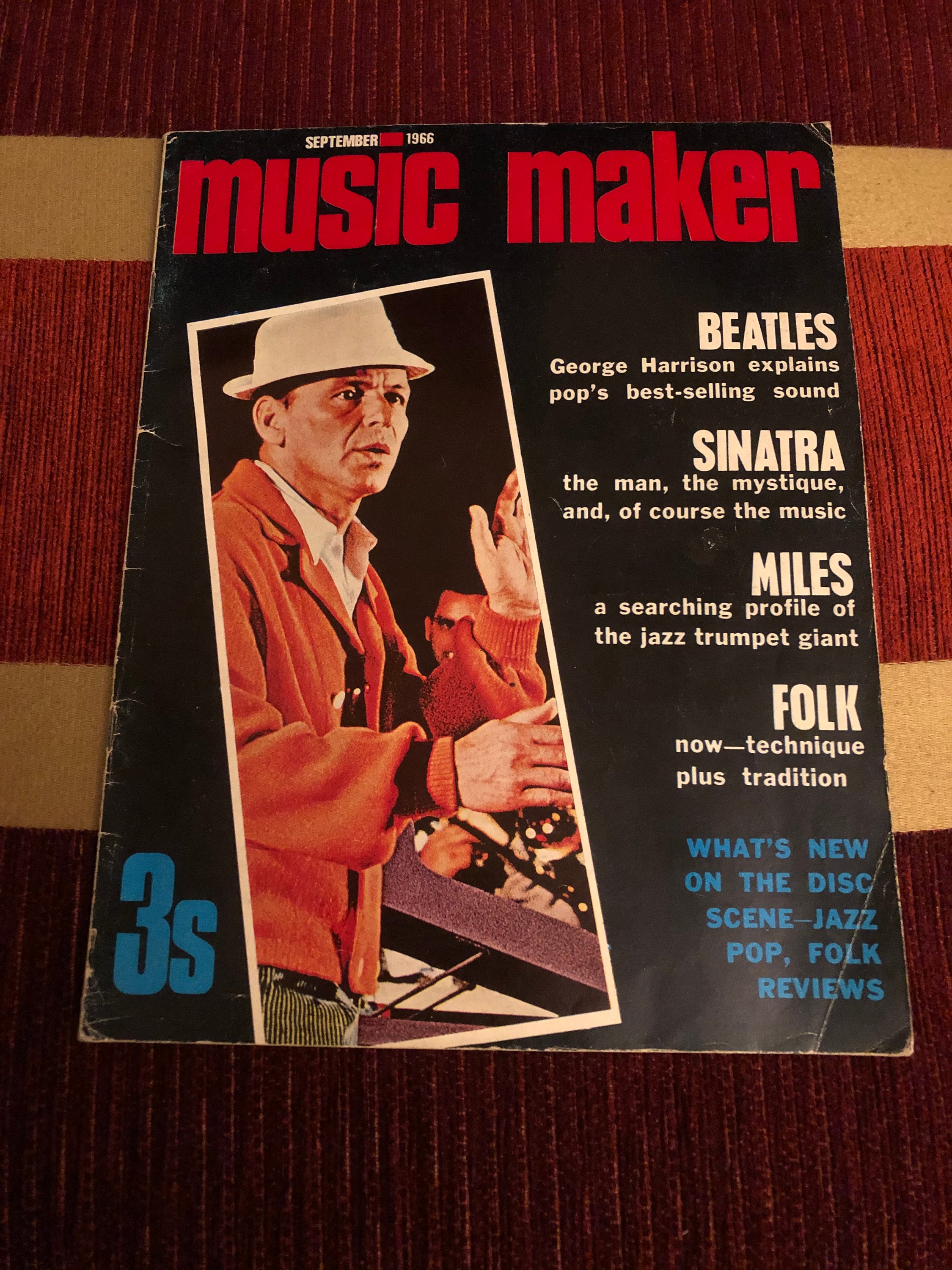 Music Maker Magazine September 1966 Very First Edition | Etsy