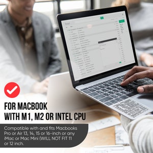 Macos Sticker for Any Year MacBook Air/pro, Any Chip (m1/m2/m3/m4/intel ...