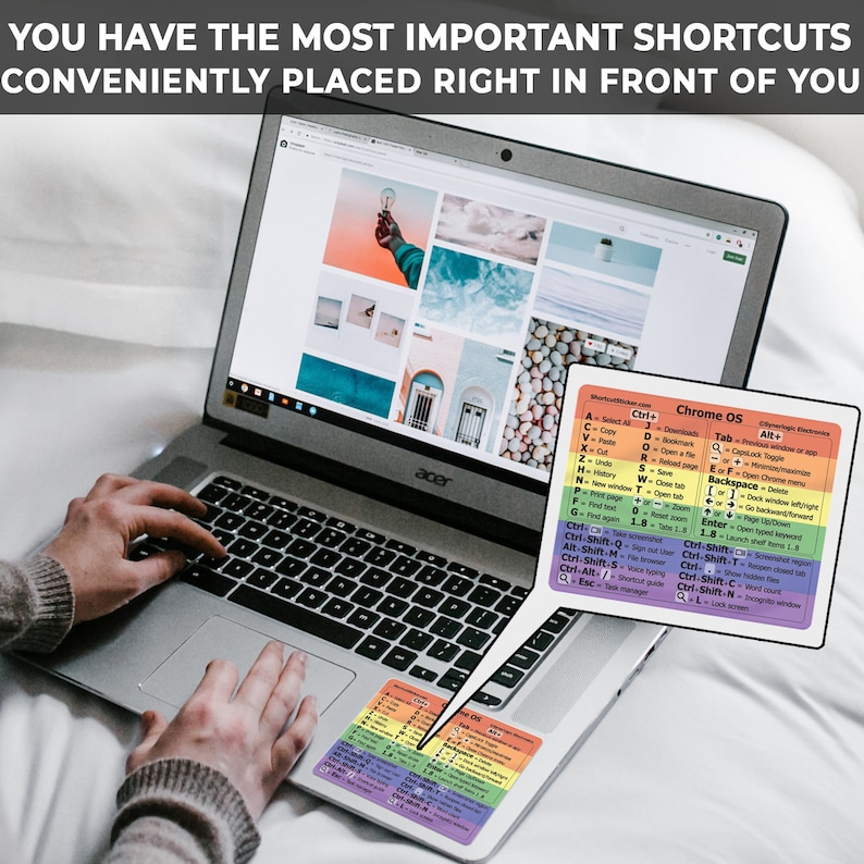 Chromebook Reference Keyboard Shortcuts Size 3x2.4 - Etsy