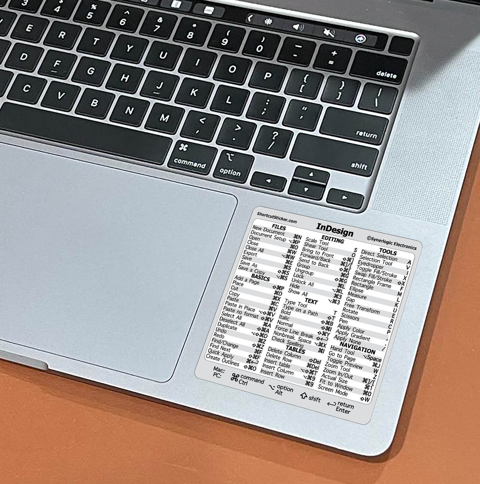 Adobe Indesign Quick Reference Keyboard Shortcuts for Any - Etsy