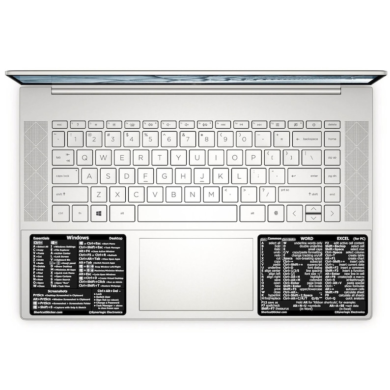 Windows+word/excel (for PC) Keyboard Shortcut Stickers - No-residue ...