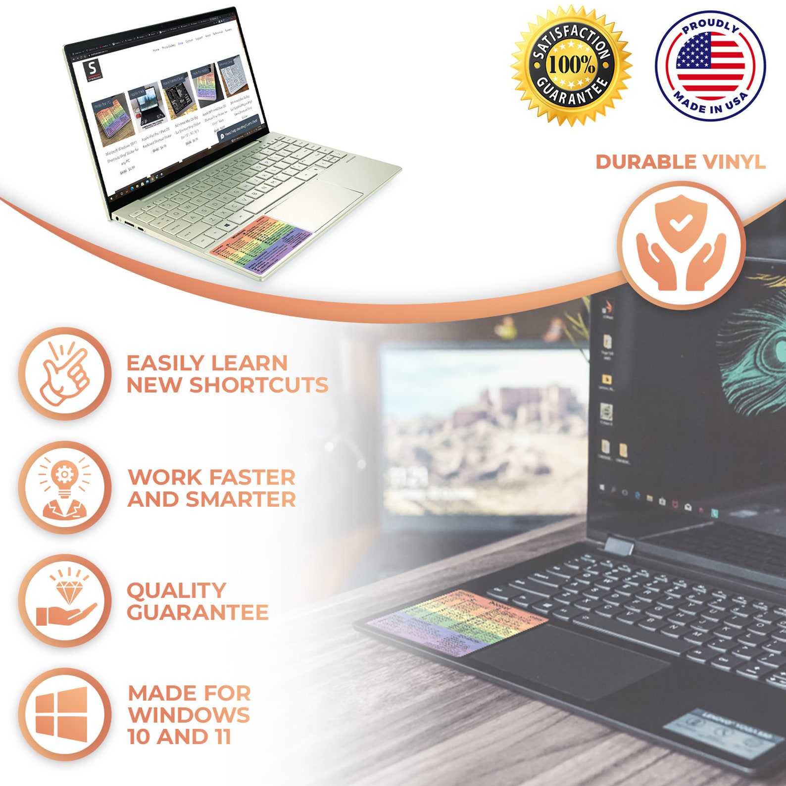 Windows PC Reference Guide Keyboard Shortcut STICKER - Etsy