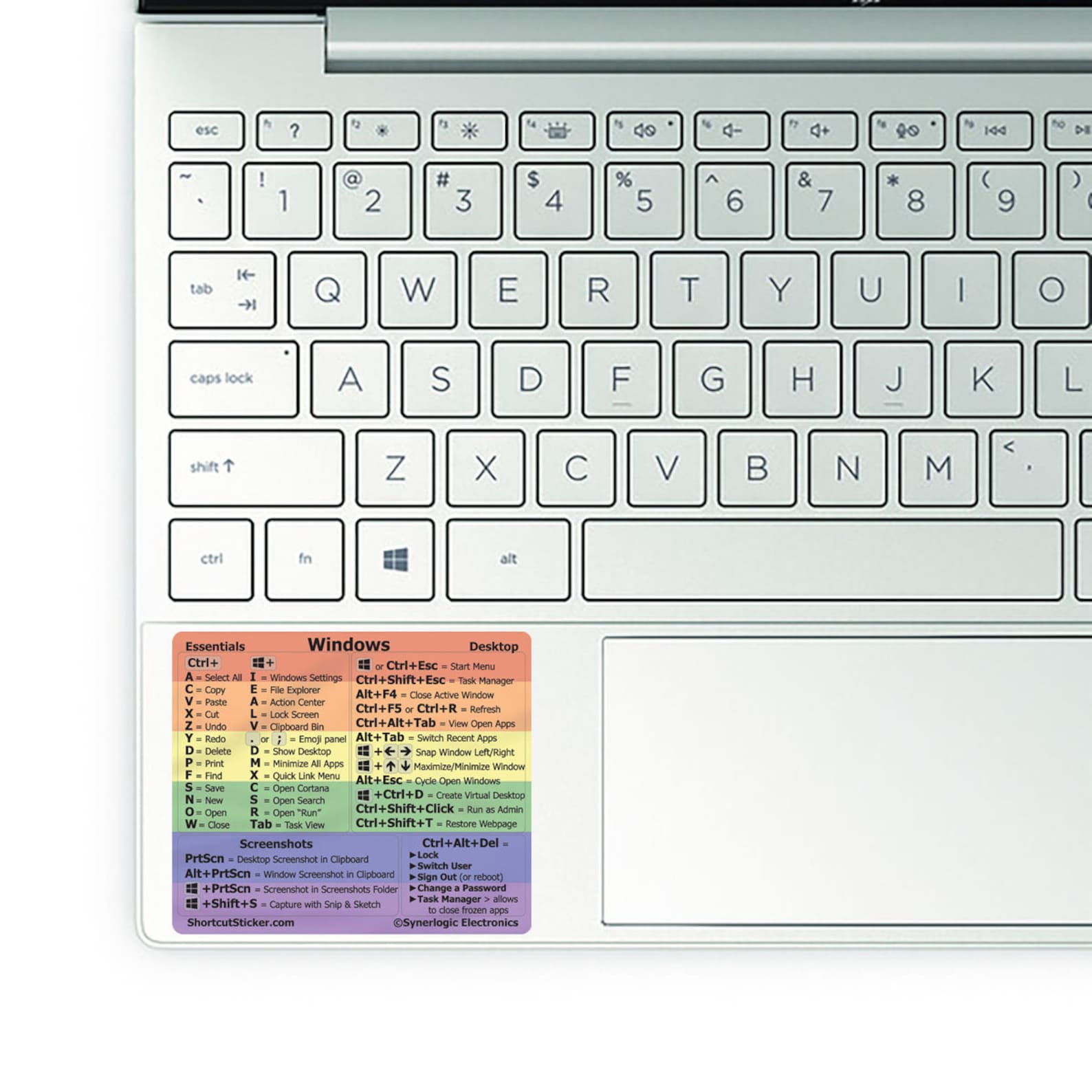 Windows PC Reference Guide Keyboard Shortcut STICKER - Etsy