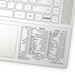 Word/excel (for Windows PC) Keyboard Shortcut Sticker - No-residue ...