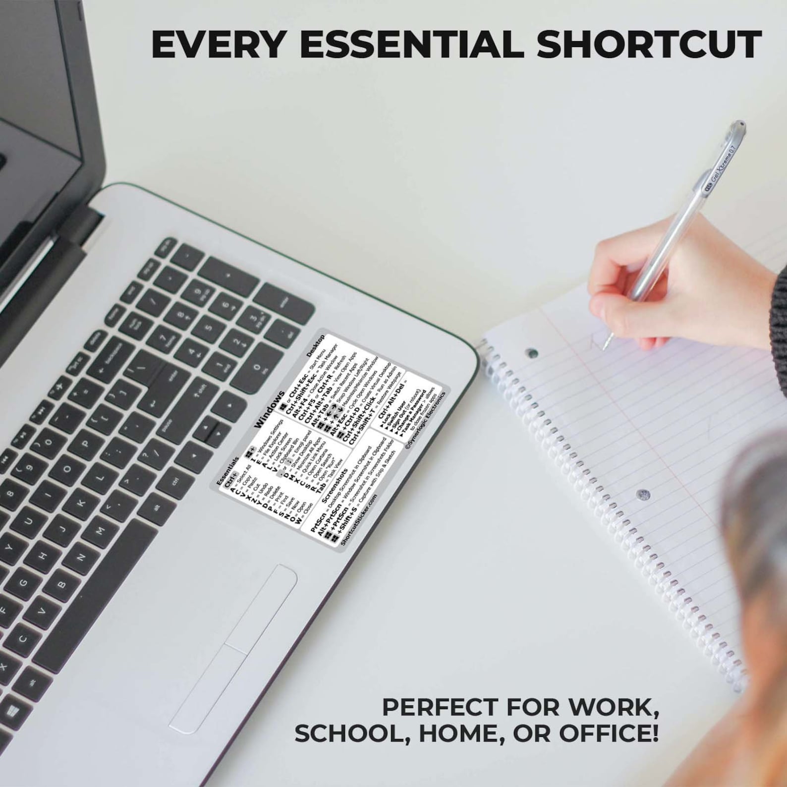 Windows Pc/laptop Reference Guide Keyboard Shortcut STICKER - Etsy