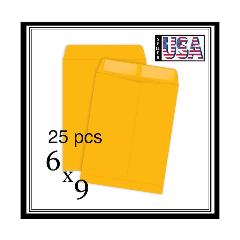 6x9 Envelopes - Etsy