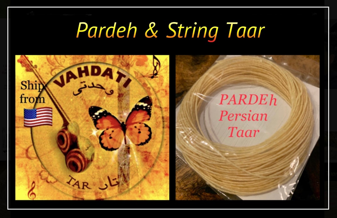 PARDEH and TAAR STRING, Parde, String Tar, Taar, پرده و سیم تار - Etsy
