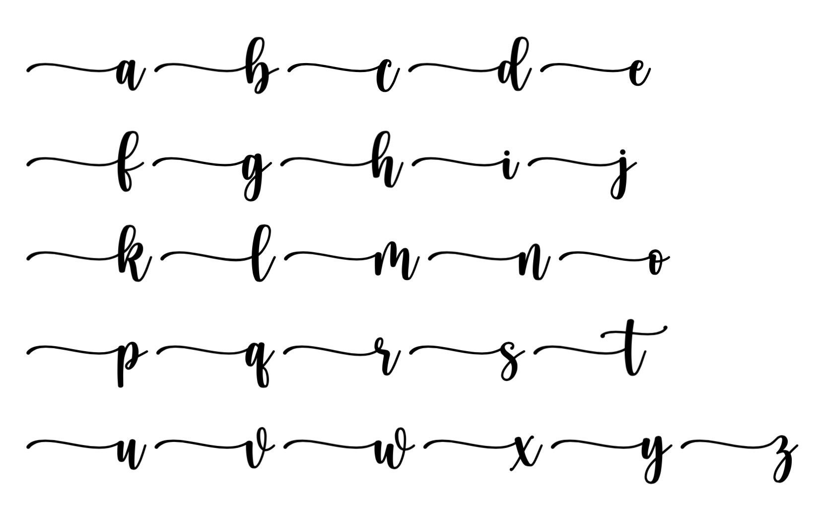 Hello Honey Font Hello Honey Font Svg Etsy
