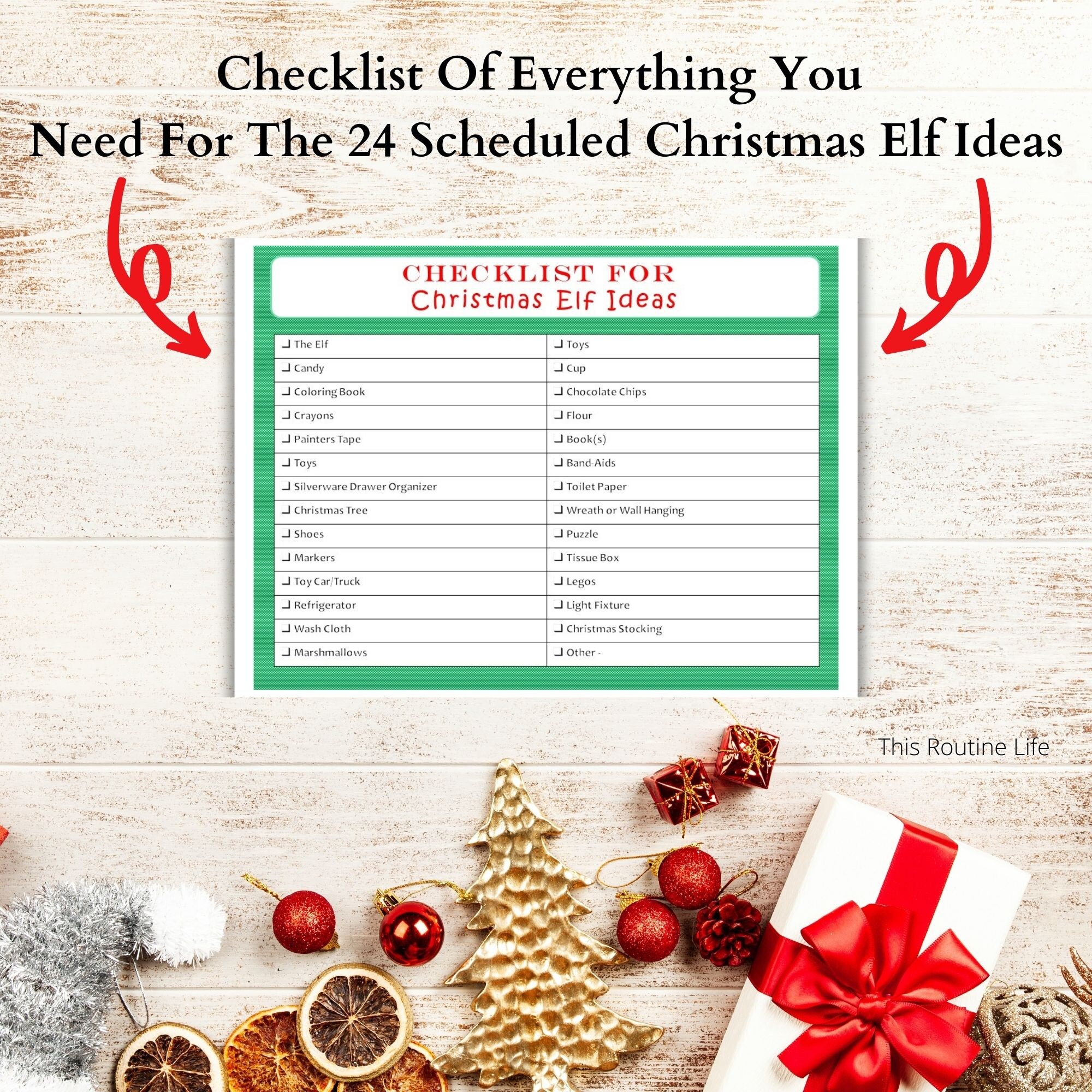 CHRISTMAS ELF Bundle, 24 Elf Ideas Included in Christmas Elf Planner ...