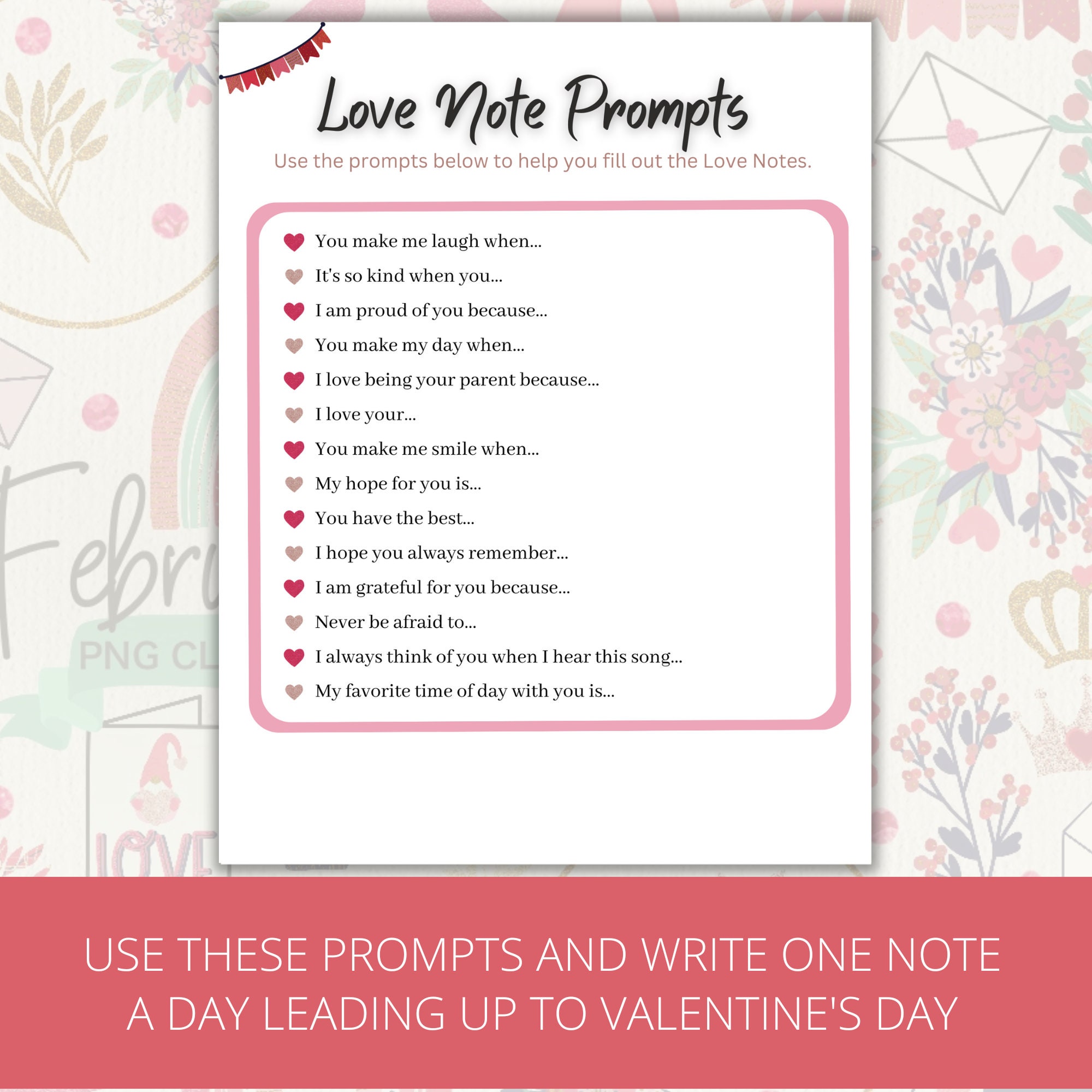 Printable Love Notes|love Note Cards|love Notes for Kids|notes for Kids ...