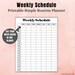 Simple Routine Printable Planner Bundle, Letter Size, Daily Planner ...