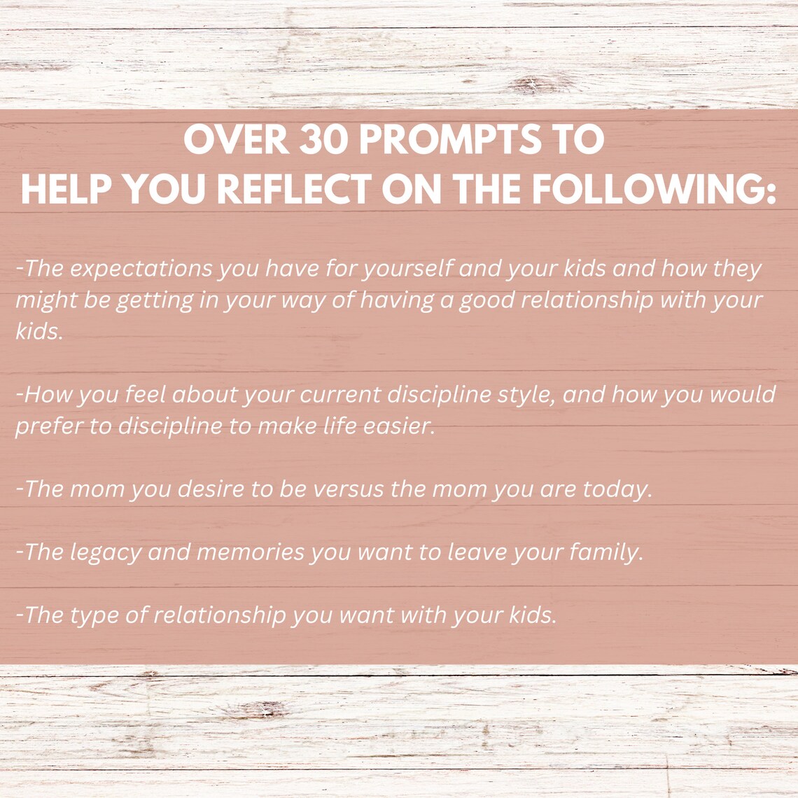 Printable Mom Journal Prompts, Parenting Journal Prompts, Journal ...
